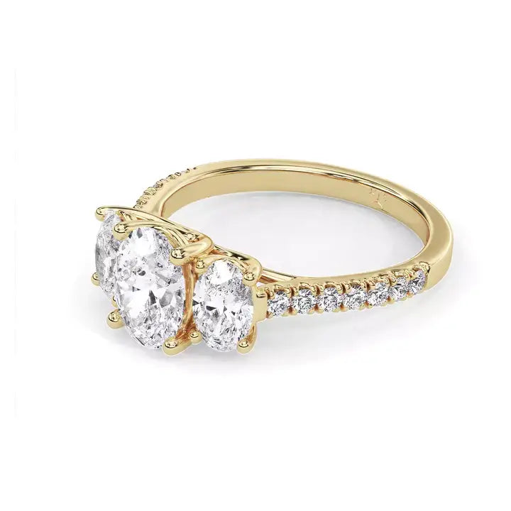 Evermore Ring Vision Yellow Gold – Dear Diamonds